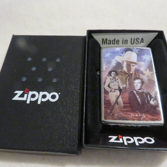 Zippo | Accessories | Limited John Wayne Movie Star Zippo Lighter ...